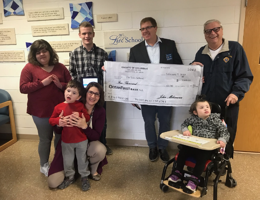 Knights of Columbus Partners with LARC School – Catholic Star Herald