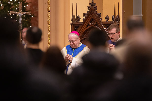 Bishop Sullivan celebrates Mass in remembrance of Pope Benedict ...