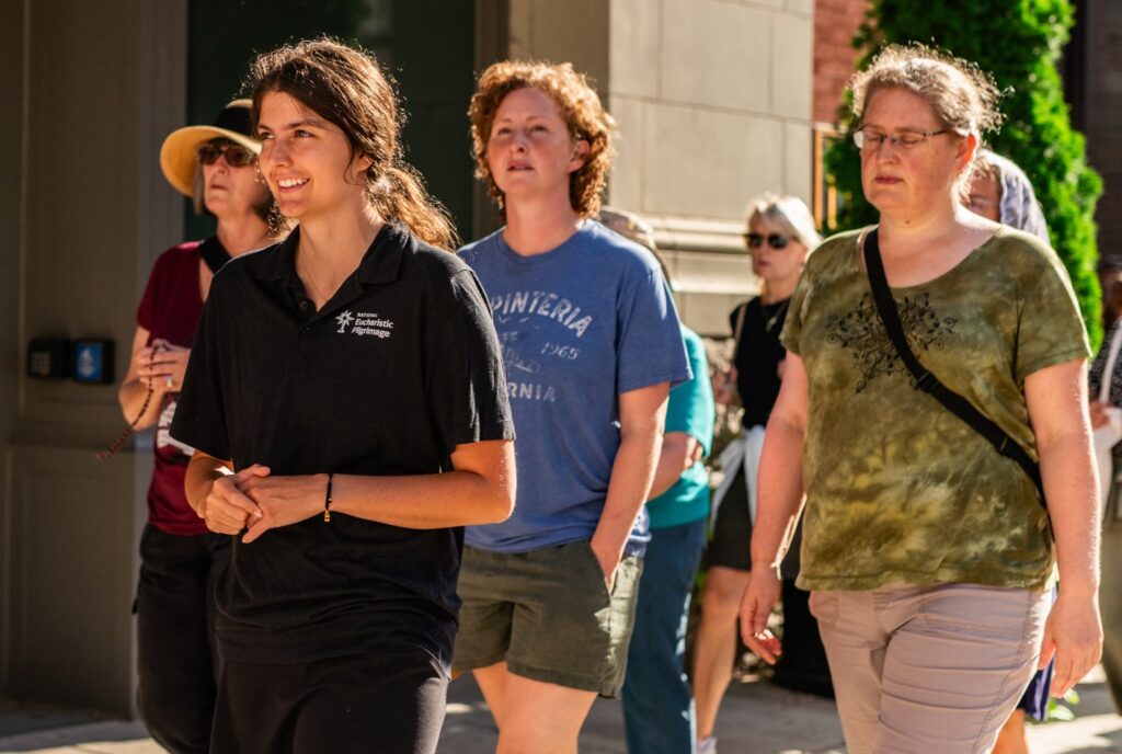 Catholic convert says traveling National Eucharistic Pilgrimage feels ...