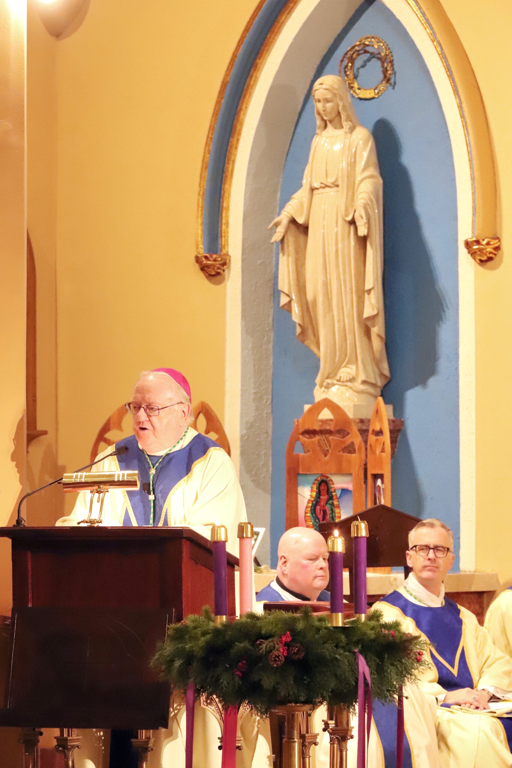 Bishop Sullivan celebrates Mass on Solemnity of the Immaculate ...