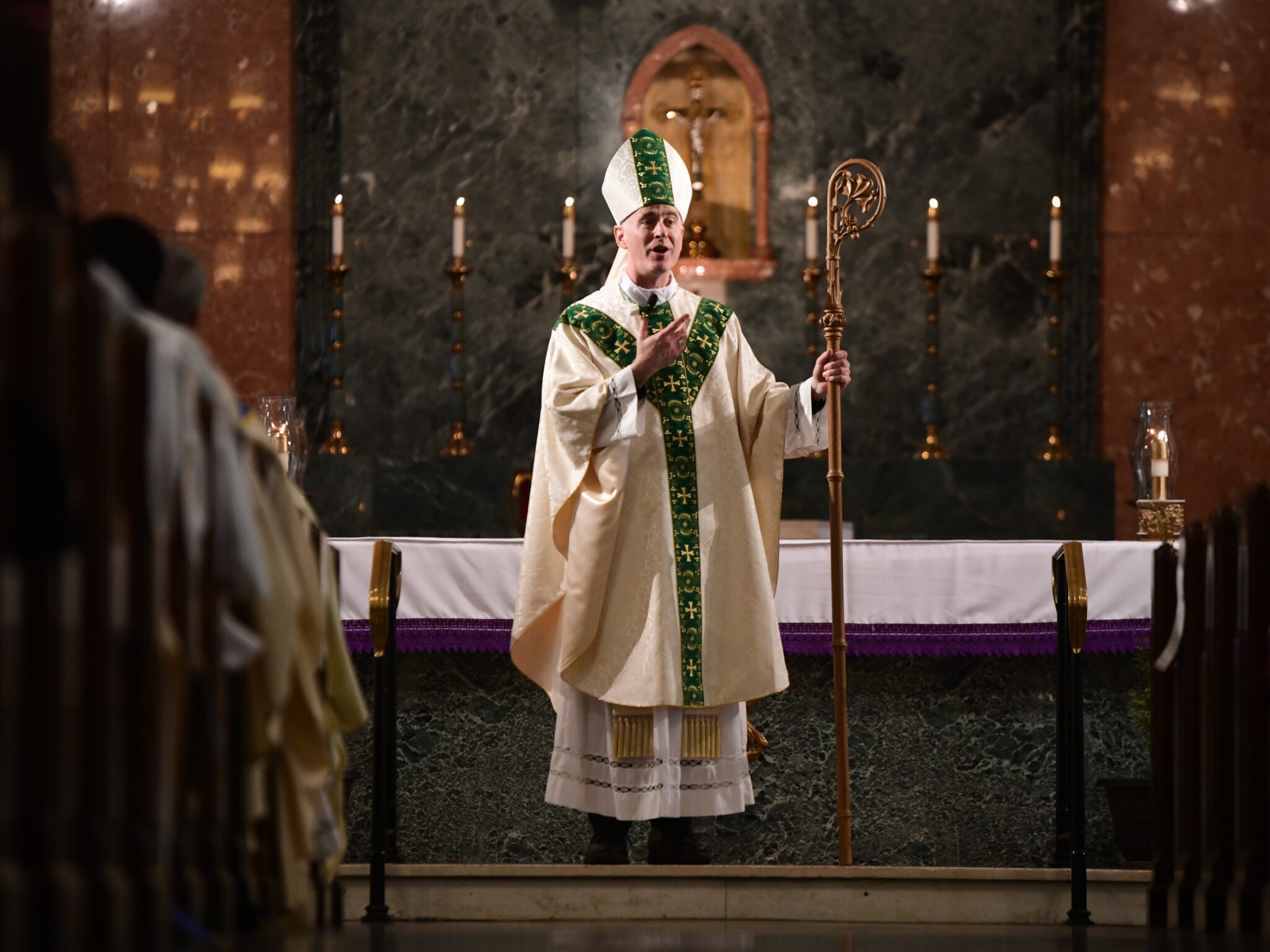 Bishop Williams celebrates first Mass as ninth shepherd of Camden ...