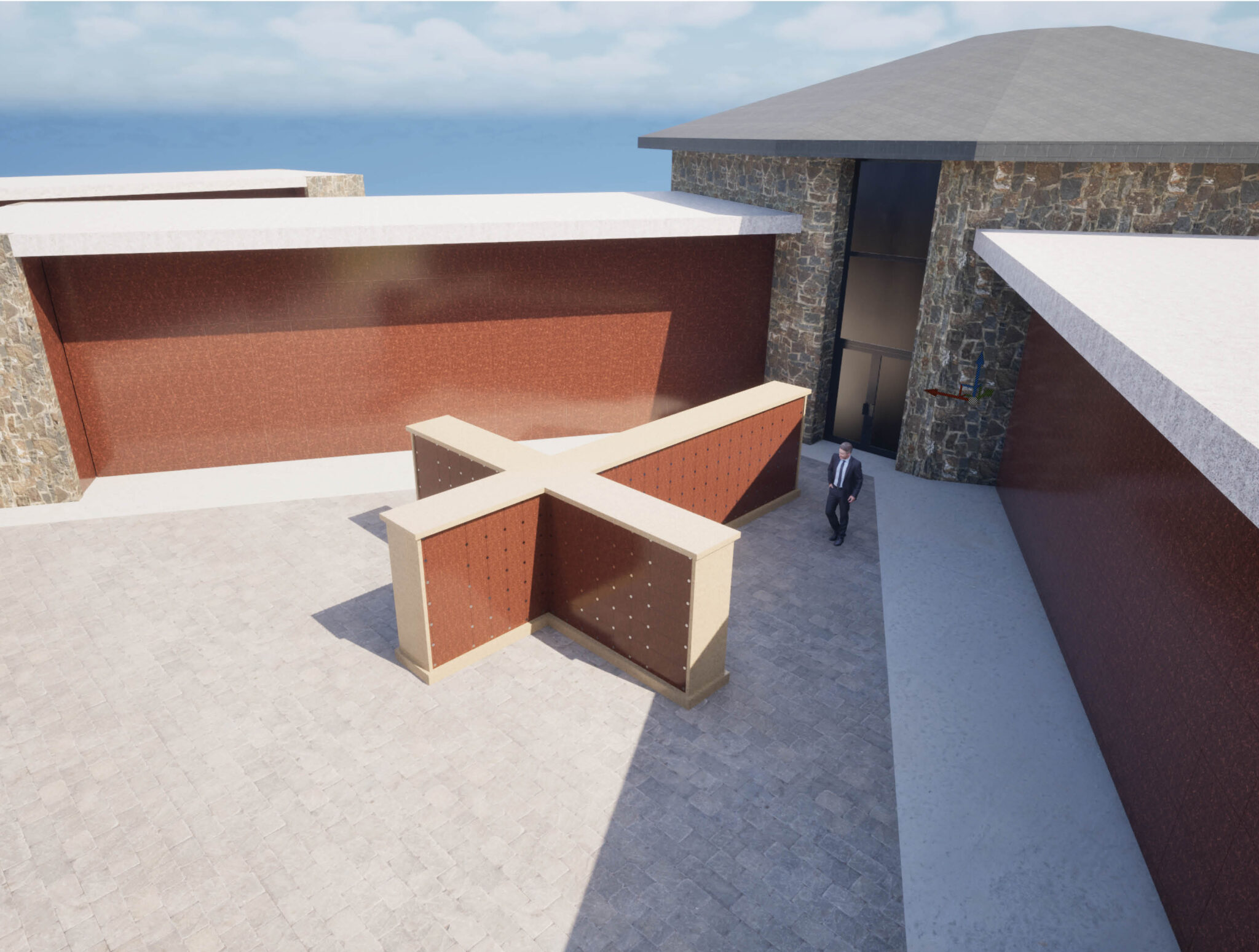 Diocese expands cremation options with new granite columbarium ...