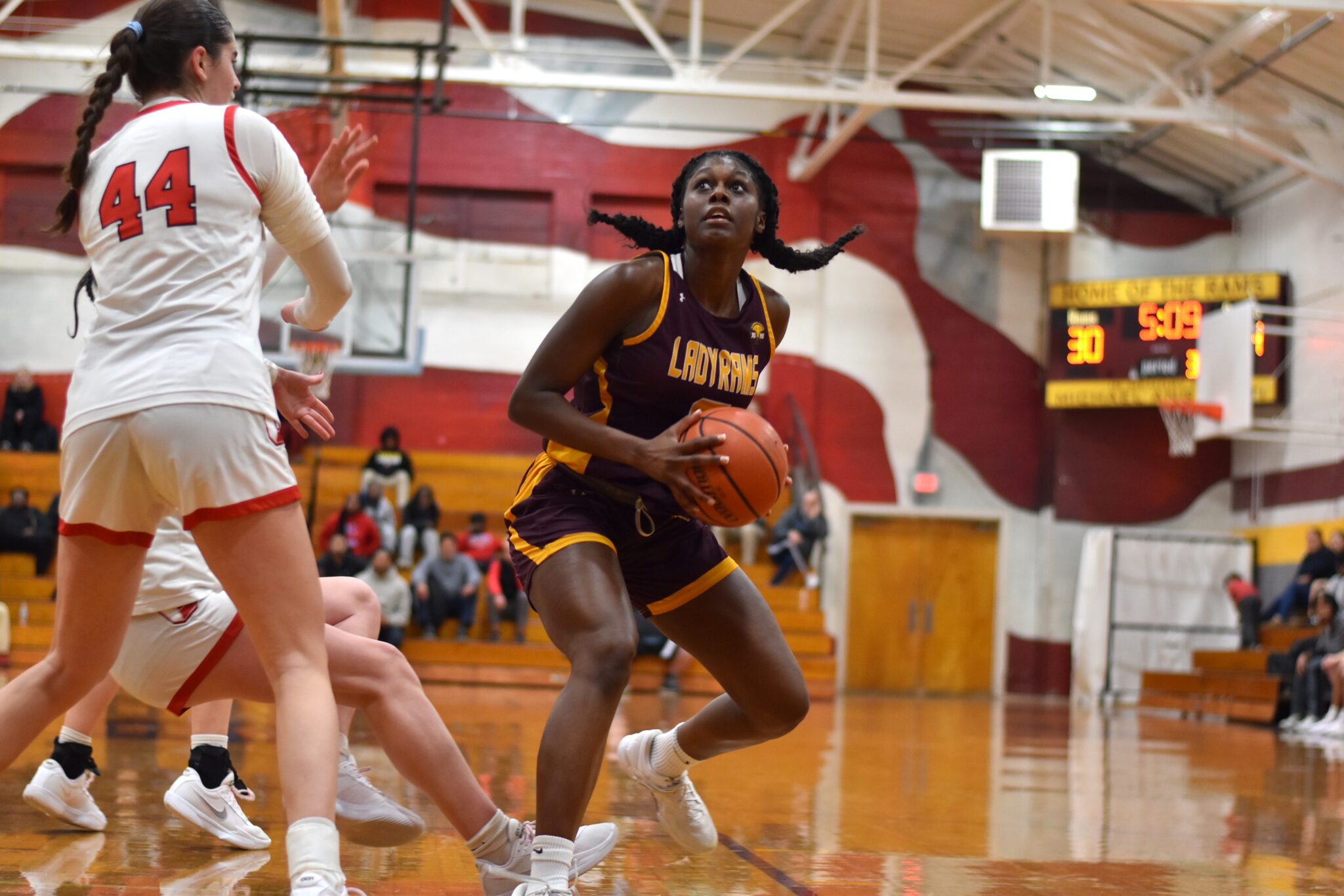 Guided by familial advice, Rams senior taking a shot for school ...