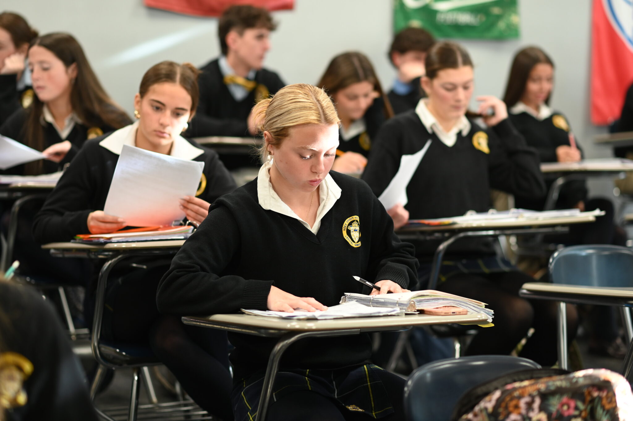 Holy Spirit students explore writing with Hollywood producer – Catholic ...